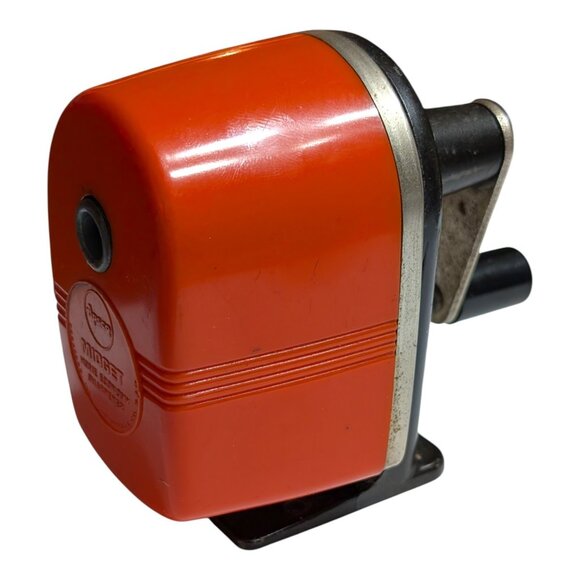 Apsco | Art | Vtg Red Pencil Sharpener Apsco Midget Desk Or Wall Mount ...